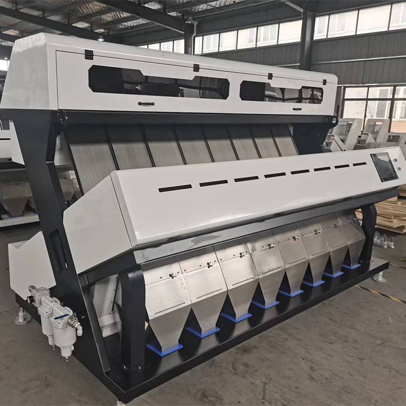 OEM/ODM Intelligent 10 Chutes Plastic Color Sorter For Plastic Flakes ...