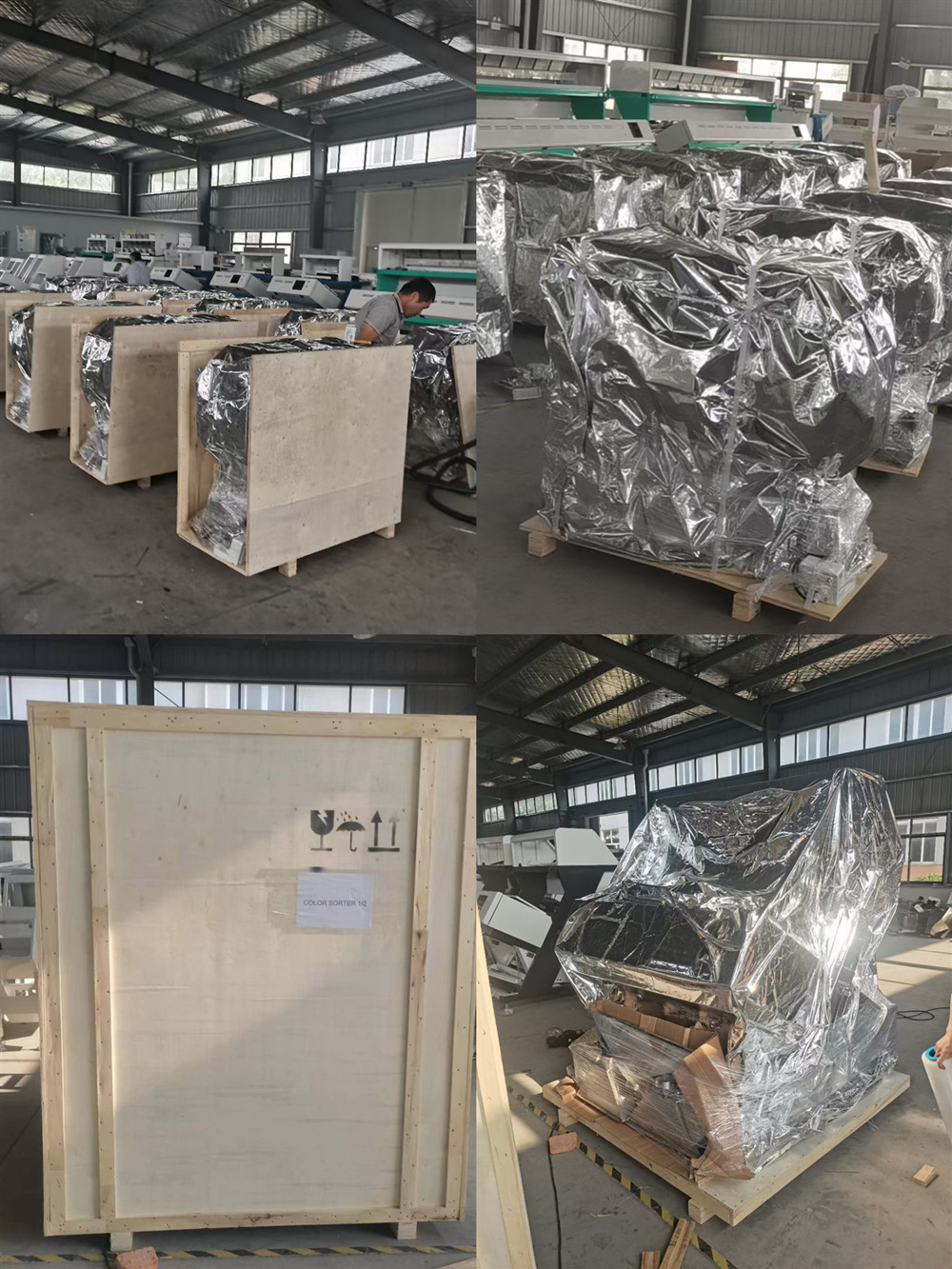 OEM/ODM Plastic Pellet Color Sorter/Plastic Optical Sorter Machine ...